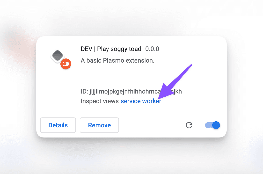 Background Service Worker – Plasmo
